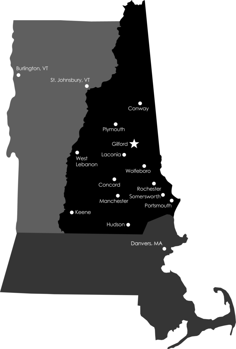 GSG Locations - Granite State Glass